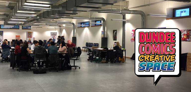 Sneak Preview of Dundee Comics Creative Space – Dundee Comics Creative ...