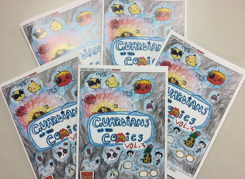 Comics Club Anthology Volume 3 launch – Dundee Comics Creative Space